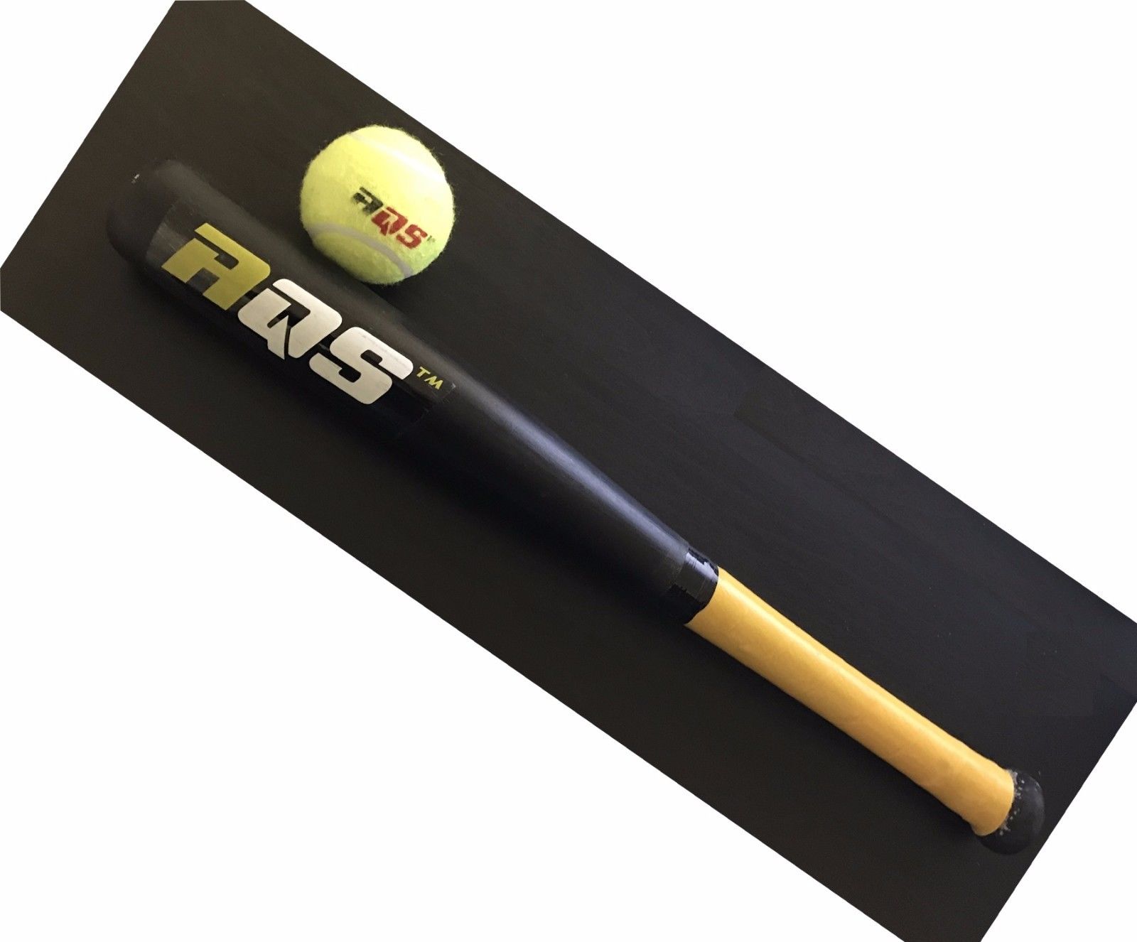 High Quality Wooden 18" Baseball Bat Black