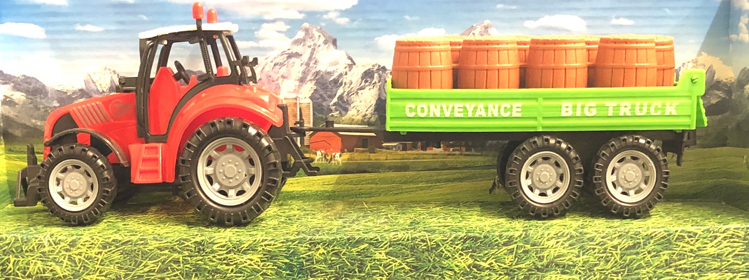 Kids Farm Tractor Tractor Toy Farm Play Set Ideal Gift For Little Farmers