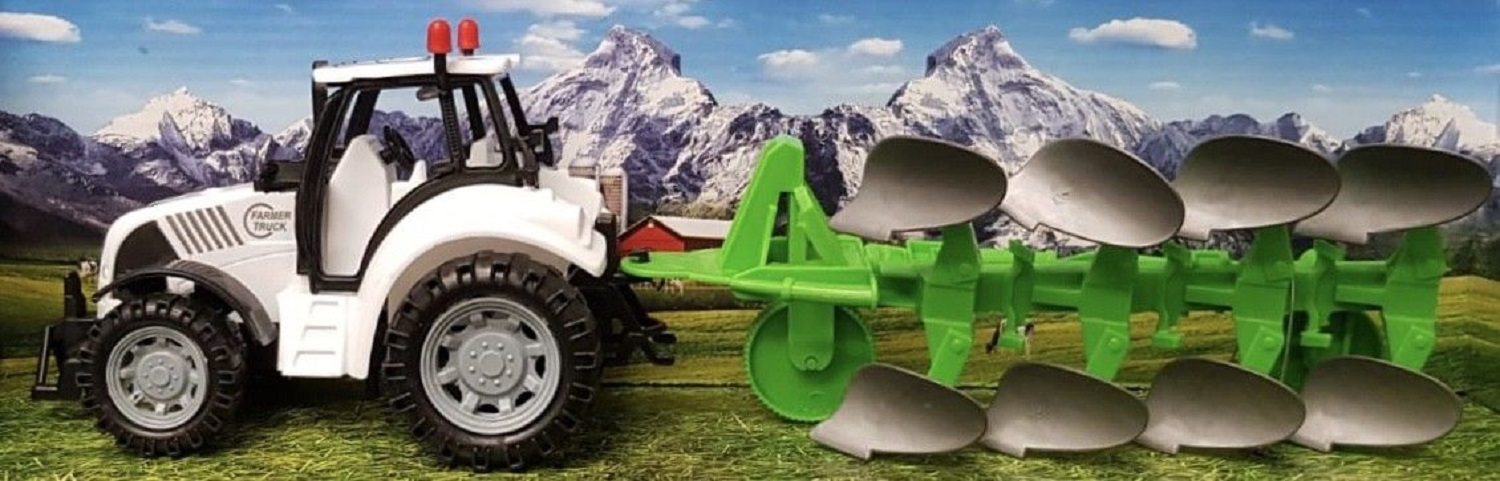 Kids Farm Tractor Tractor Toy Farm Play Set Ideal Gift For Little Farmers